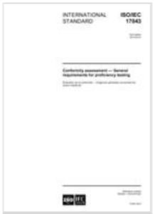 ISO/IEC 17043:2010 Proficiency Testing - ISO 17025 Store